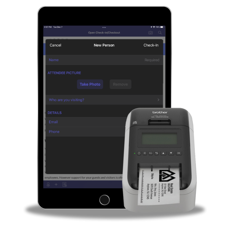 Flexible Guest and Visitor Management Check-In System | Cloud-In-Hand ...