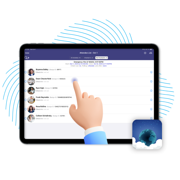 manual_visitor_check-in | Cloud-In-Hand® Solutions Platform by Serialio.com